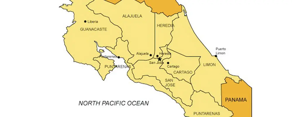 Provinces of Costa Rica