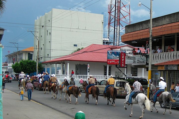 Horse Parade in Downtown Liberia